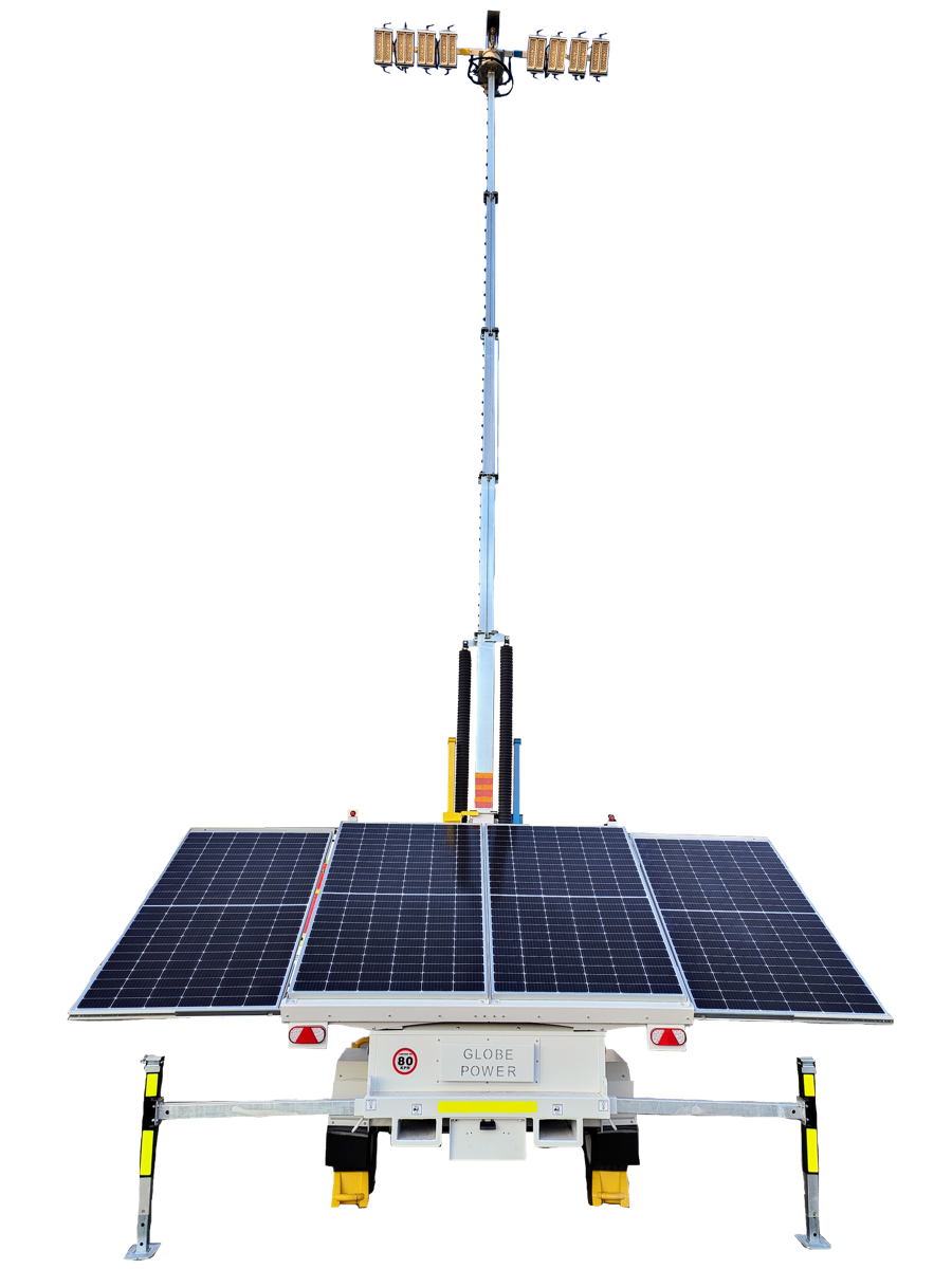 Solar lighting towers – Globe Power USA